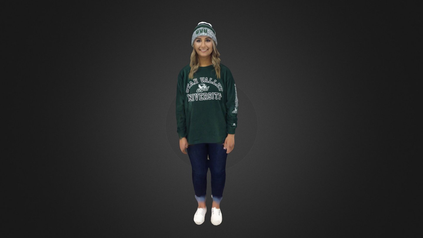 UVU student - 3D model by G MEDIA (@GMEDIA3D) [1e53c13] - Sketchfab