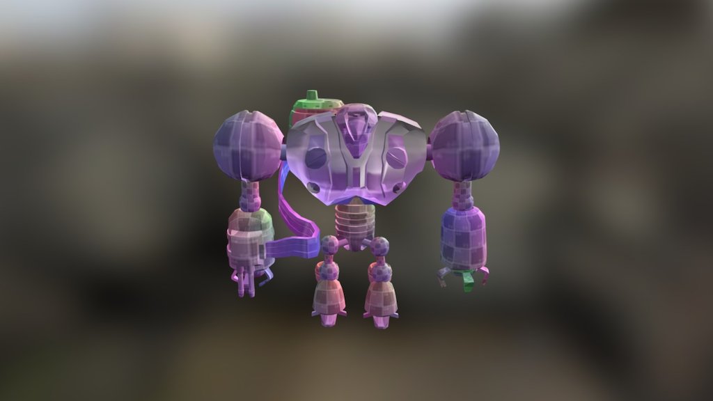 Robot UV Finished - 3D model by ldsl8r [1e54039] - Sketchfab