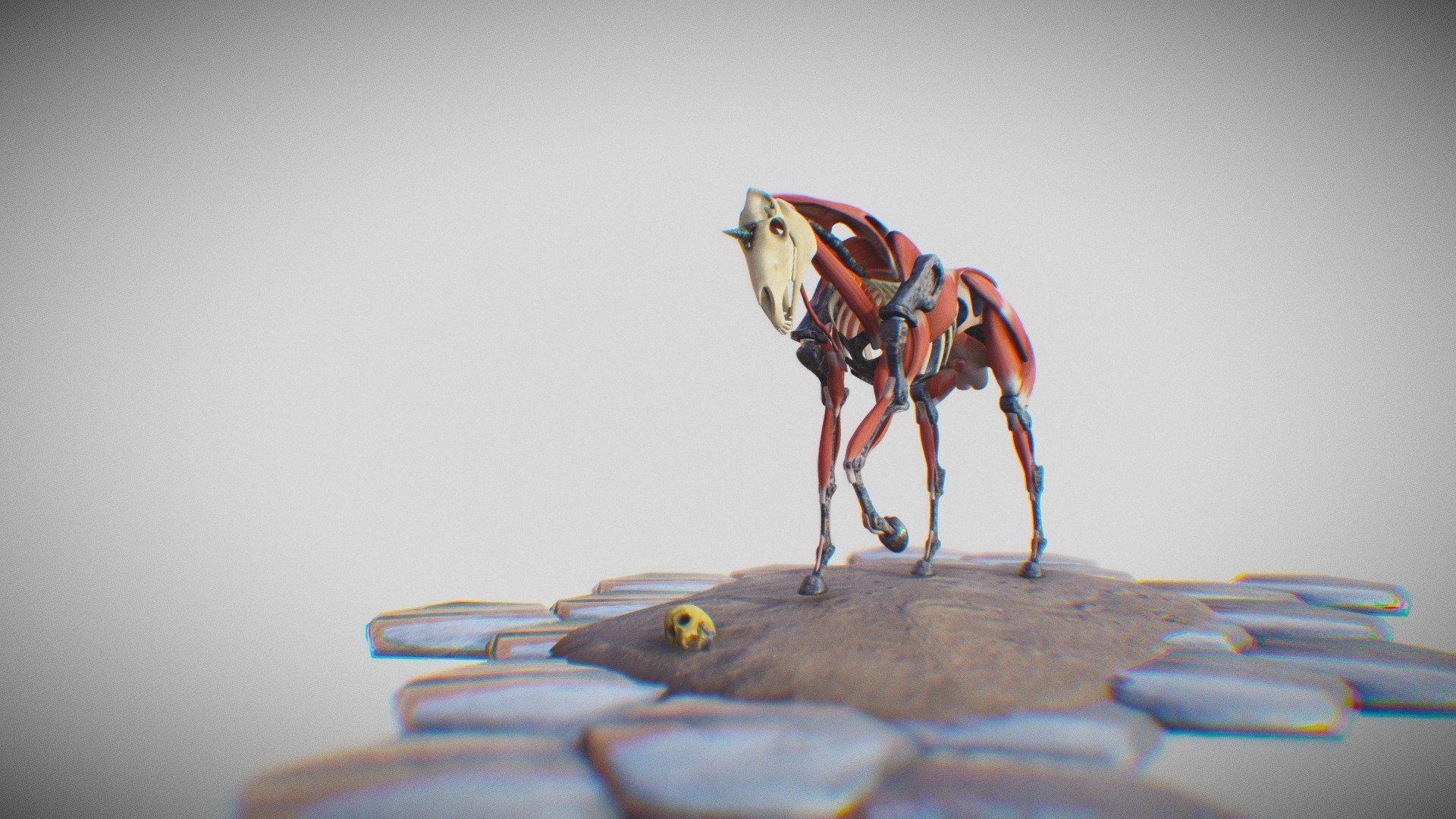 Cyber Horse - 3D model by IronShy [1e5467b] - Sketchfab