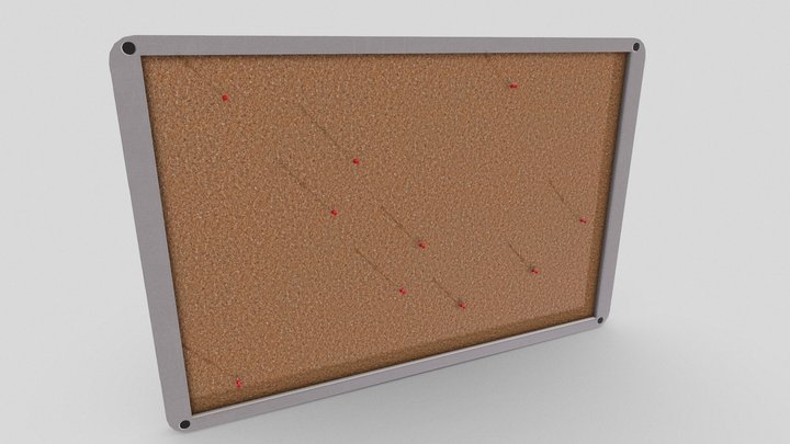 Pinboard 3D models - Sketchfab