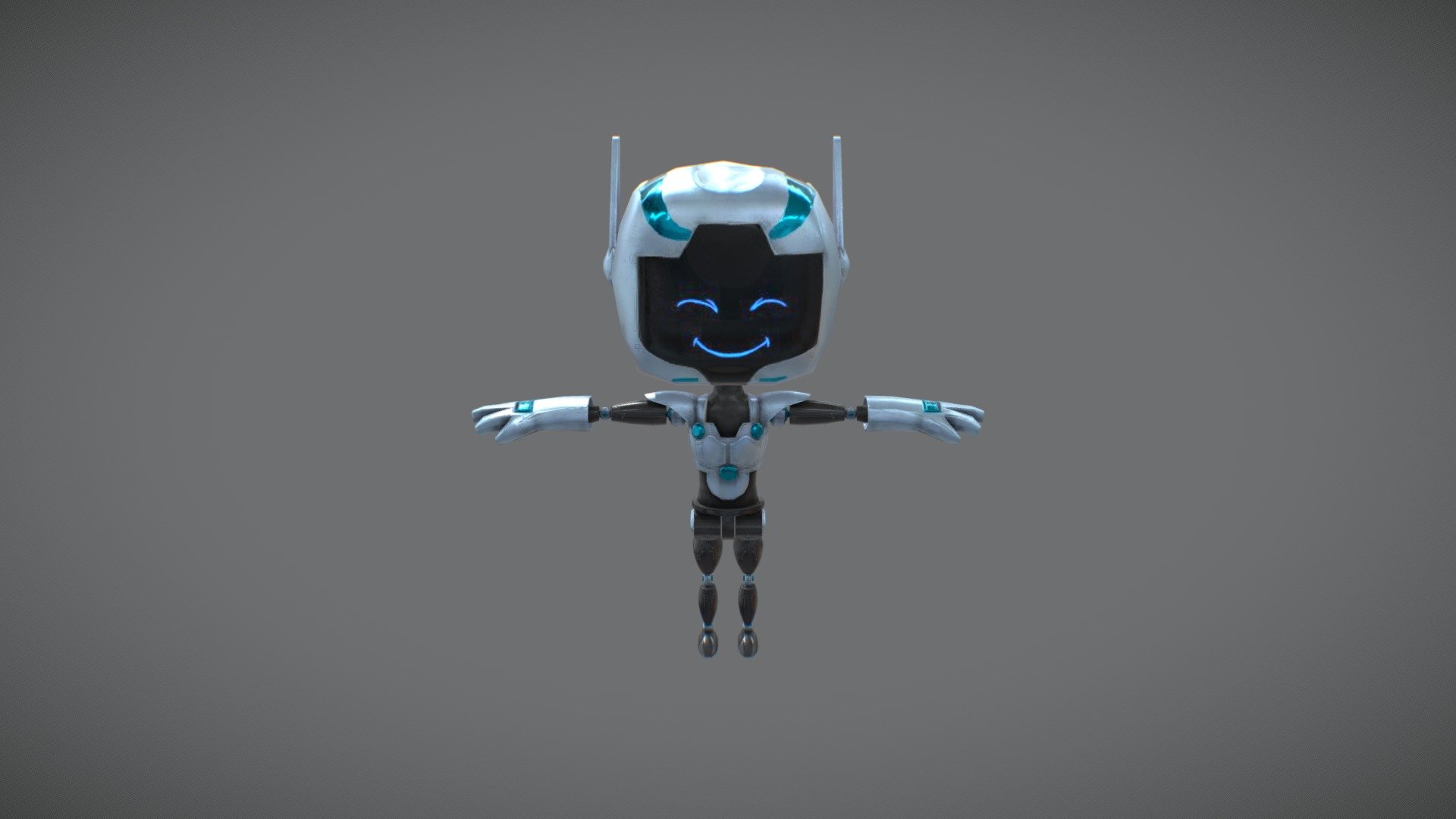 Folder Assignment 2 - Robot hard surface - Download Free 3D model by ...
