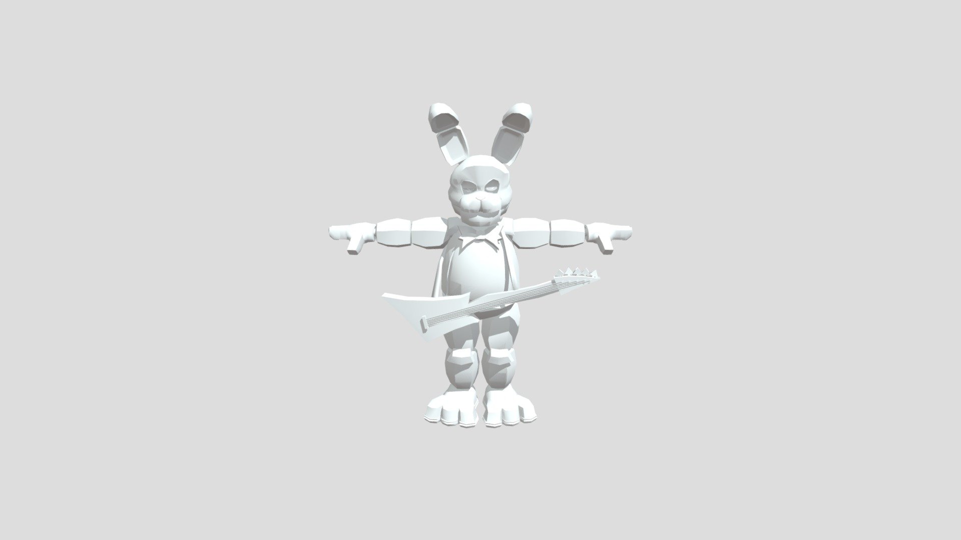Retro Bonnie - Download Free 3D model by AngelGamer1411 [1e56a40 ...