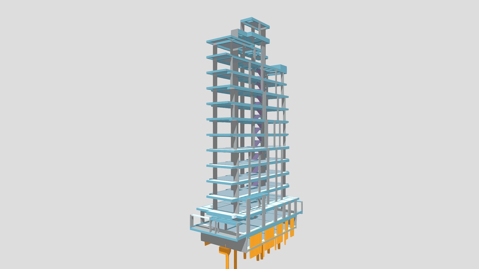 Garlini - Verona Tower - 3D model by WGB ENGENHARIA (@WGB) [1e56d22 ...