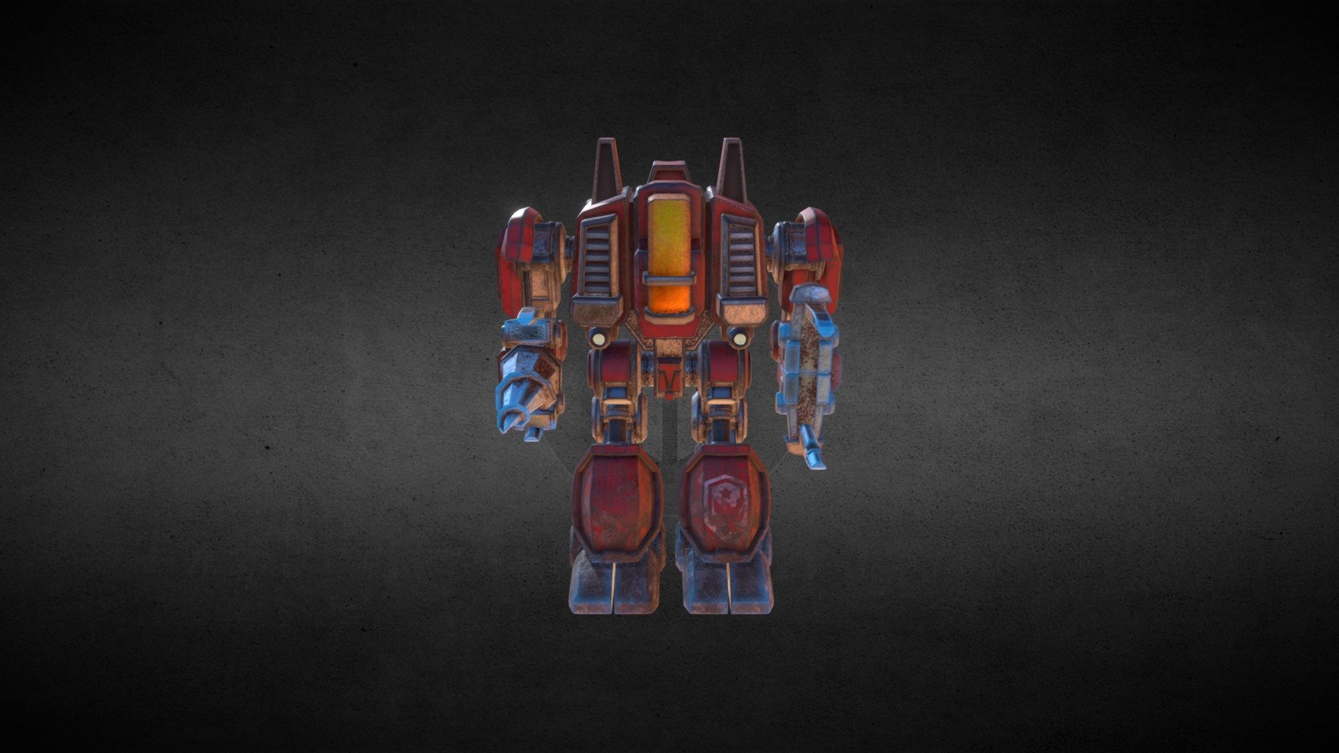 SCV StarCraft - 3D model by Gama.Wyleur [1e56da7] - Sketchfab