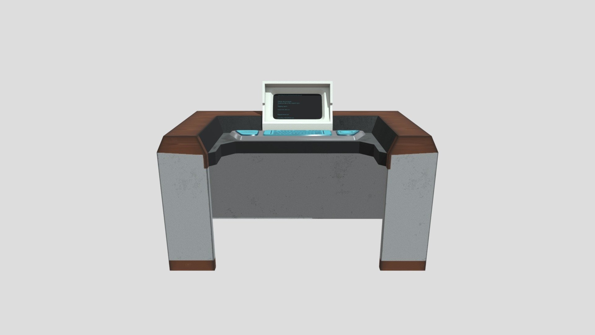 Retro Computer - Derek Armentrout - Download Free 3D model by ...