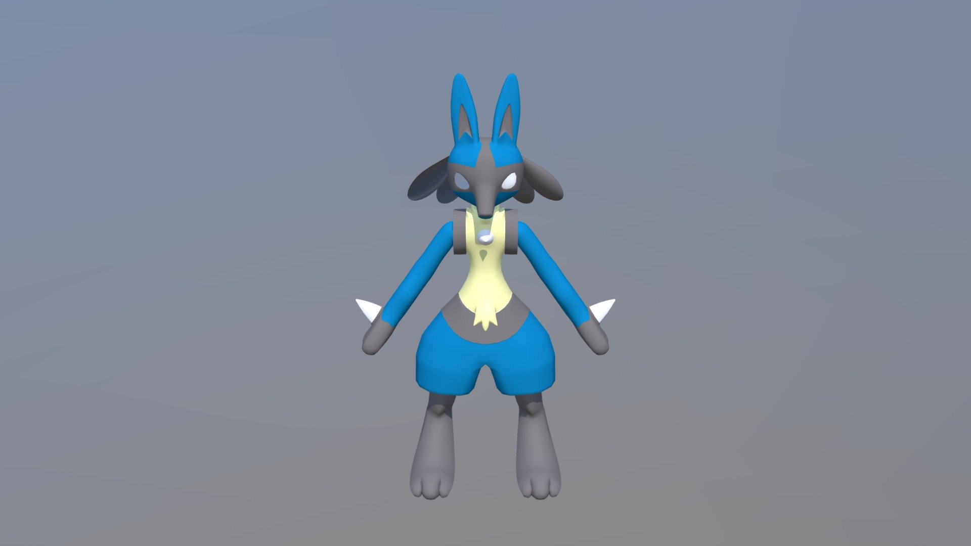 Lucario - 3D model by NicholasBlank17 [1e593c0] - Sketchfab