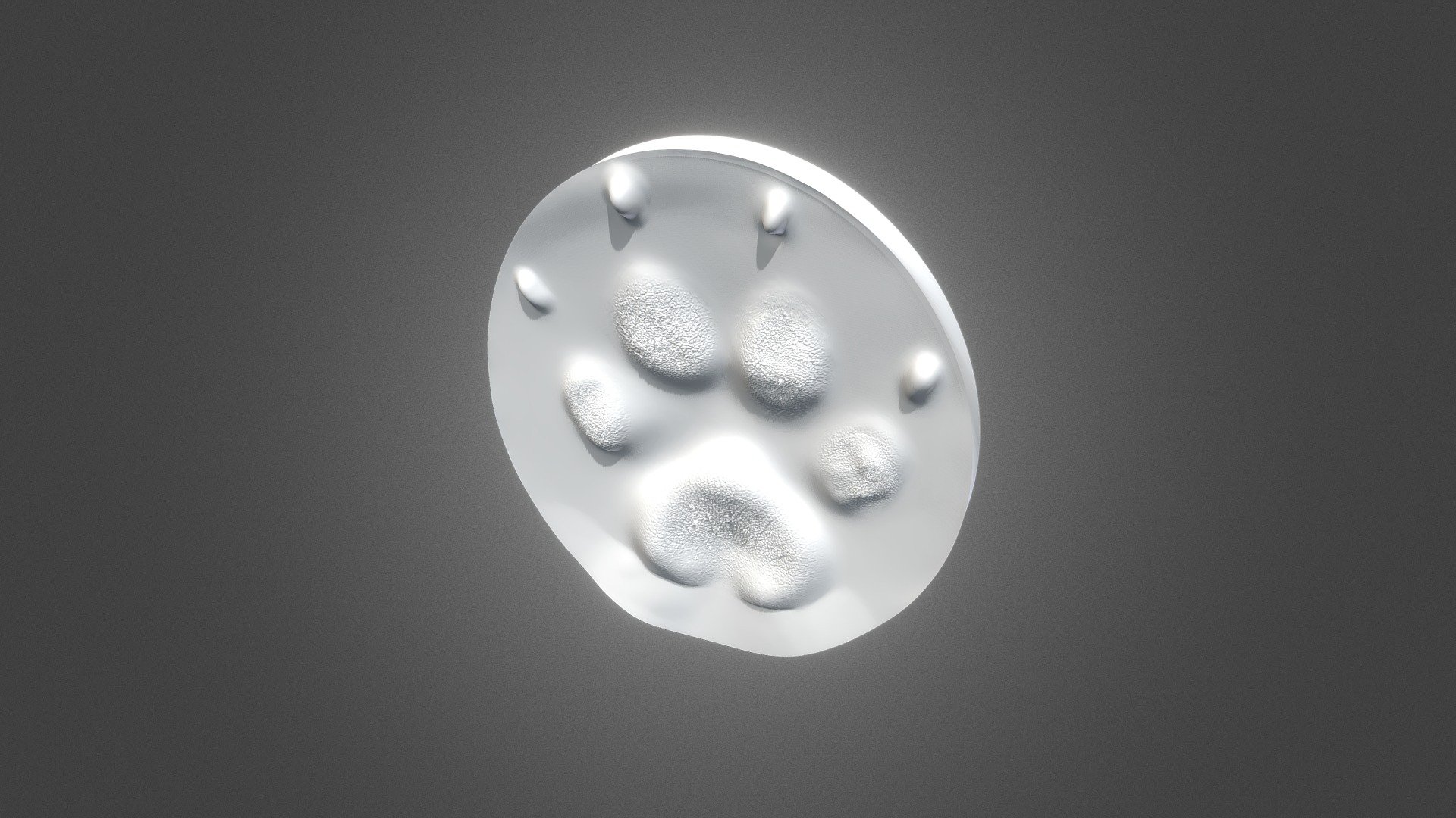 Paw Print v2 - 3D model by Arthur NY (@ArthurYoung-Spivey) [1e59757 ...