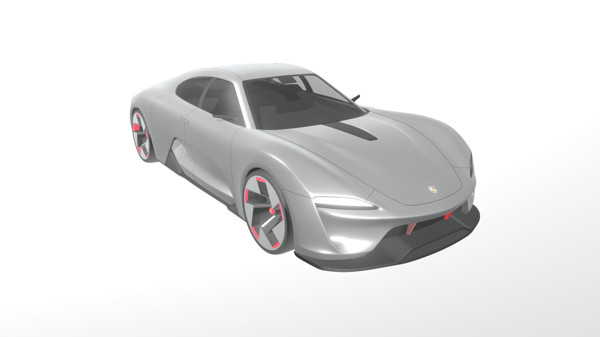 Porsche Concept Car - Download Free 3D model by Brett Akop (@brettakop ...