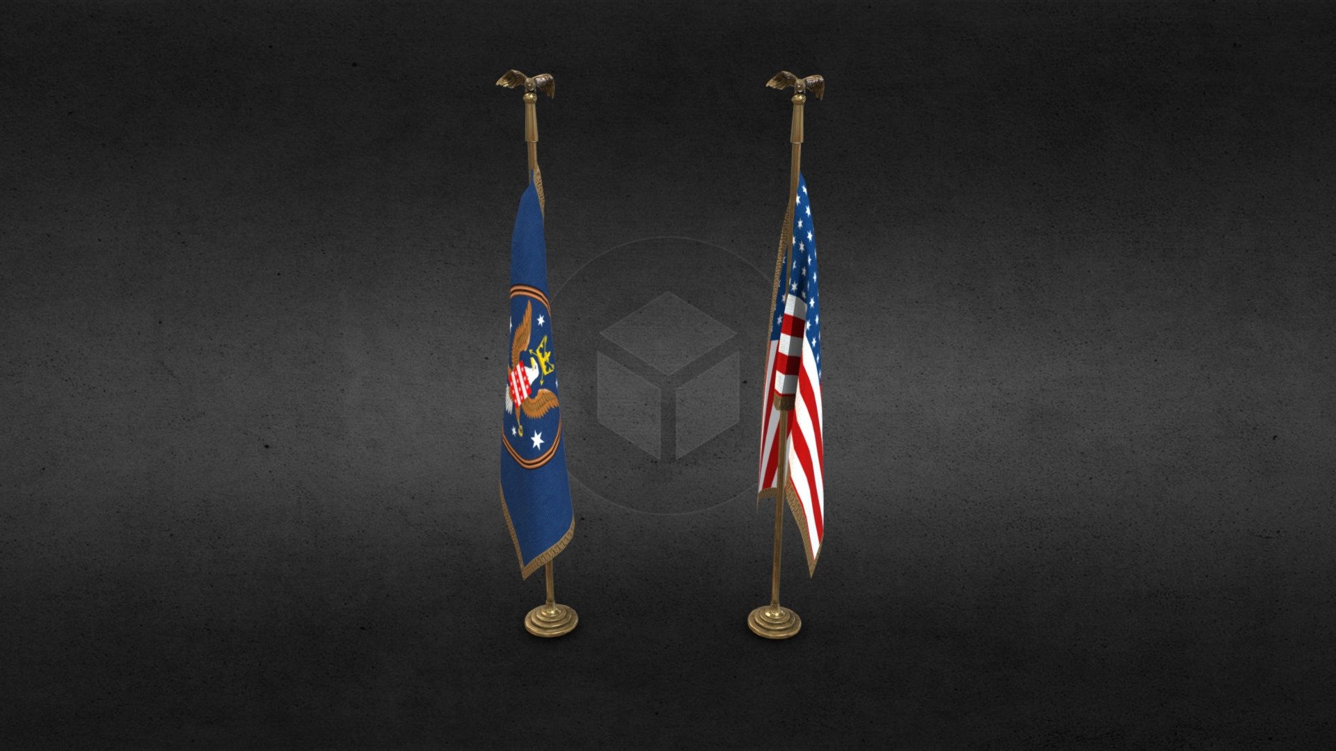Flag - 3D model by Alex.Kos [1e5a80d] - Sketchfab