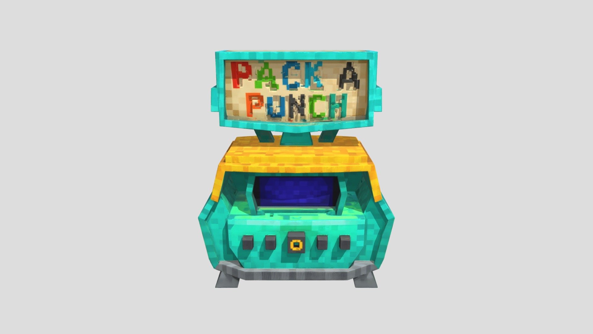 Minecraft Pack-a-Punch Machine - 3D model by surfypolecat47 ...