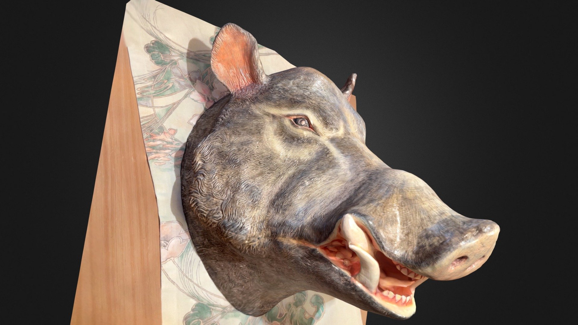 Boar’s head - Download Free 3D model by Artur Coelho (@coelhoelectrico ...