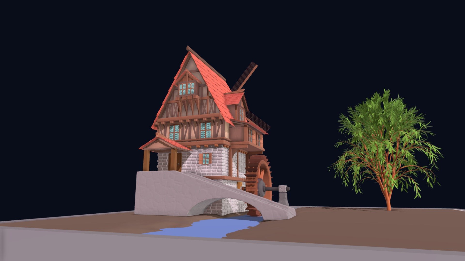 Scene draft - 3D model by Grenelink (@grenelink2) [1e5d827] - Sketchfab