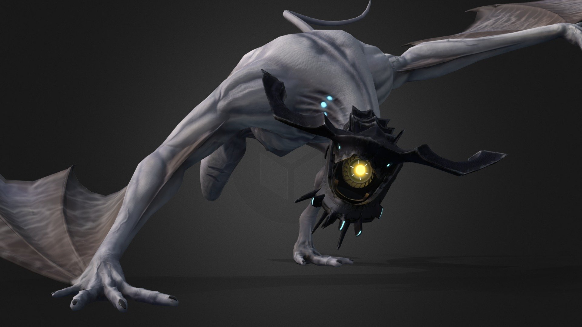 ArtStation Arthurian Challenge - Dragon - 3D model by CrowDemon ...
