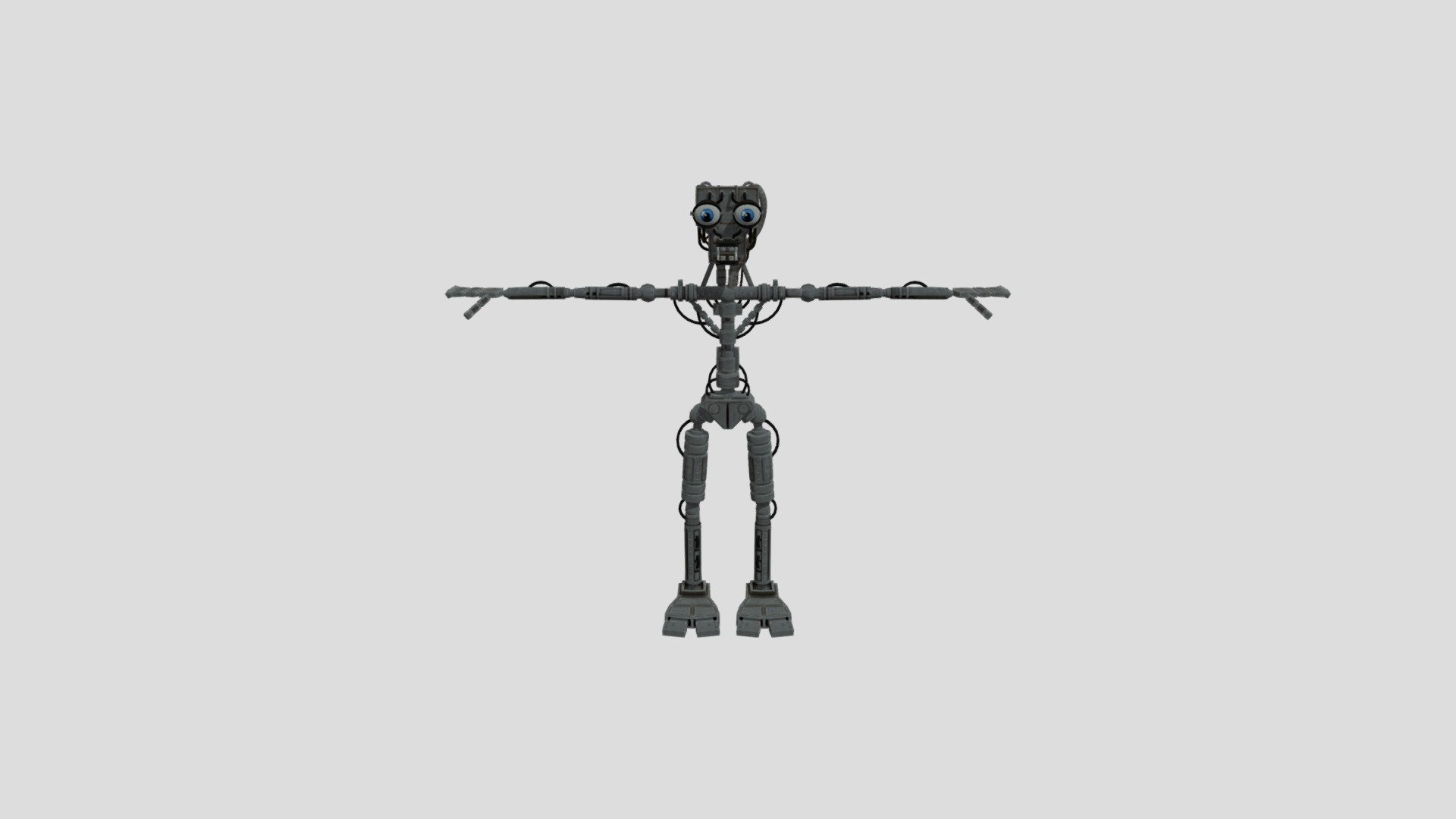 Endoskeleton__five_nights_at_freddys - Download Free 3D model by ...