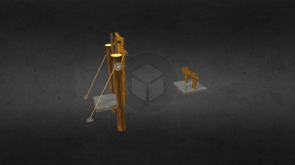 Drawbridge - 3D model by Marina Carro (@marinacarro) [1e60f1f] - Sketchfab