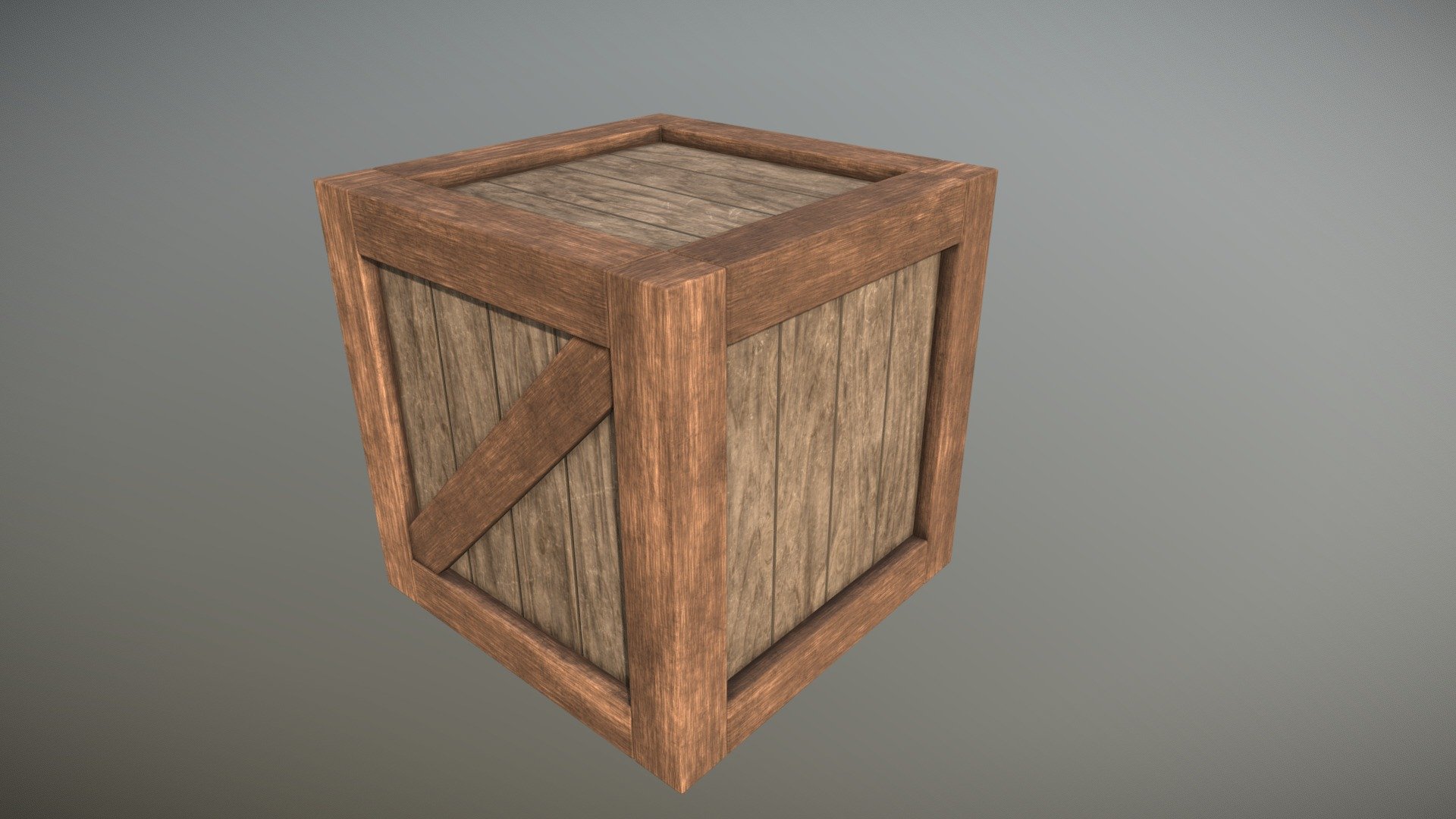 Wood Box - 3D model by AndersonJuniorCG [1e6124c] - Sketchfab