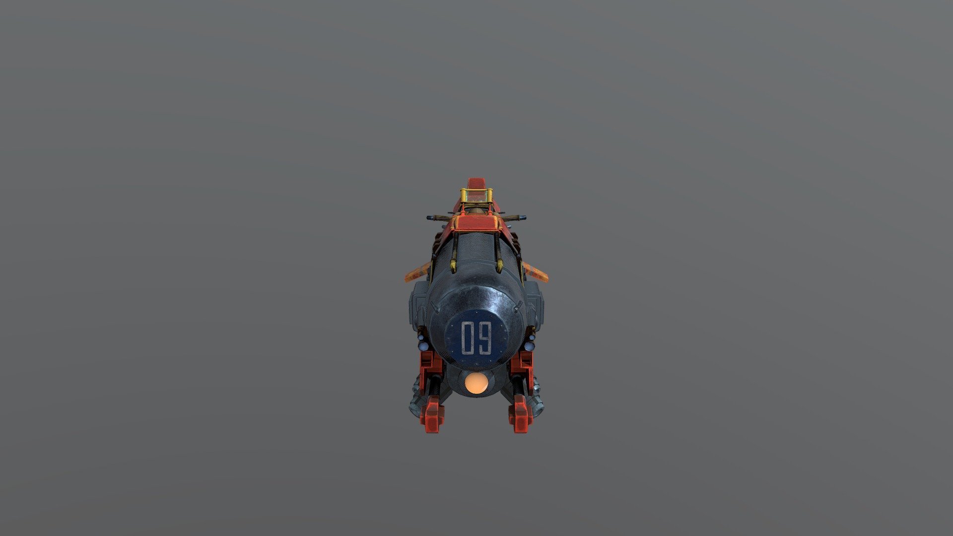 The Steam Rider - 3D model by vikram09 [1e61537] - Sketchfab