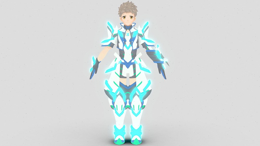 Xenoblade Chronicles 2 - A 3D model collection by 雨宮レン (@oscar3dmodel ...
