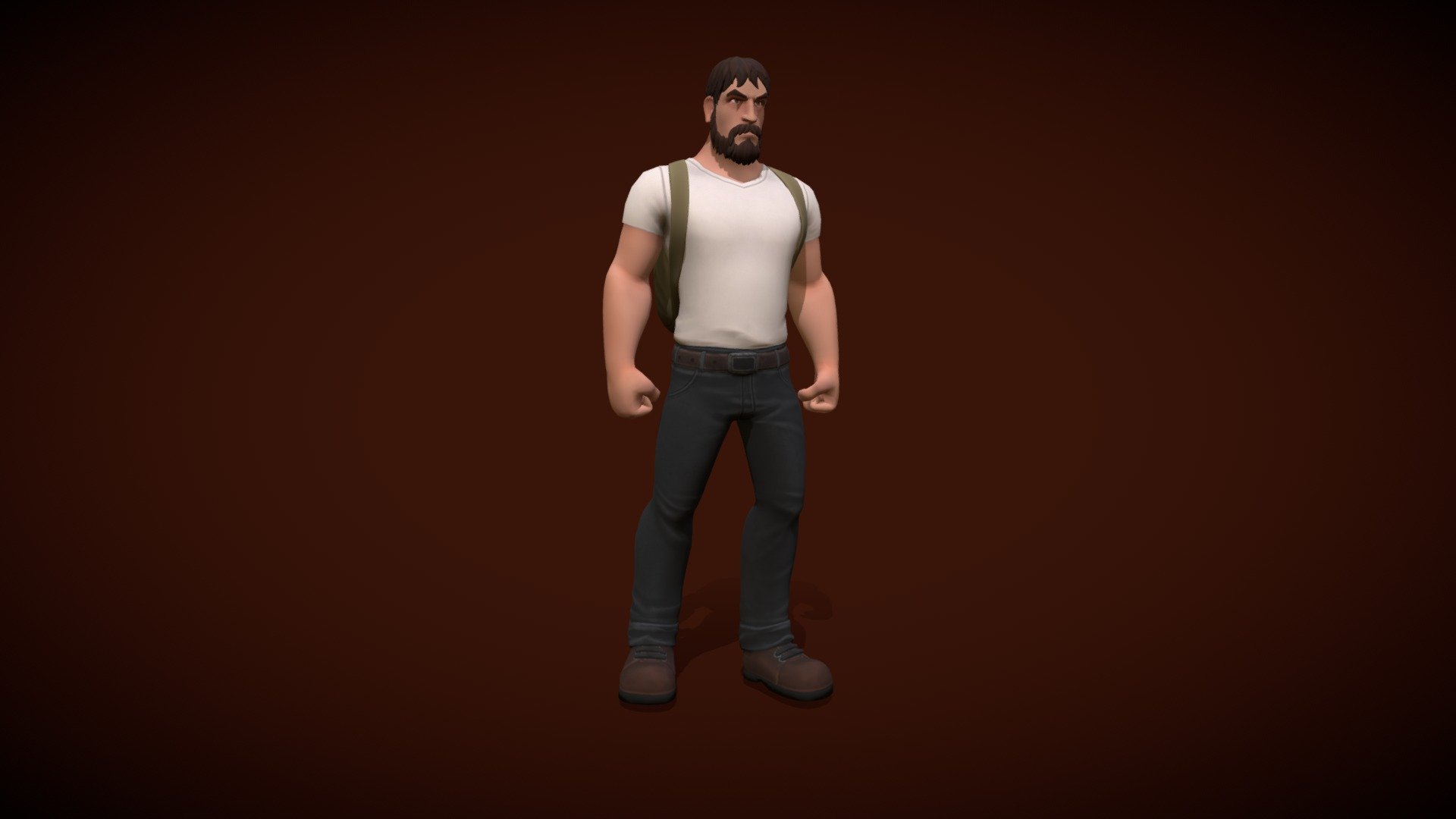 Survivor ( 20 animations, 3 weapon, 2 skins ) - 3D model by Lil ...