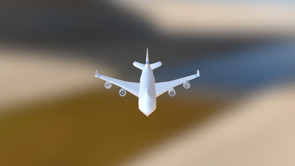 Boeing 747 Tex - 3D model by Brun [1e62673] - Sketchfab