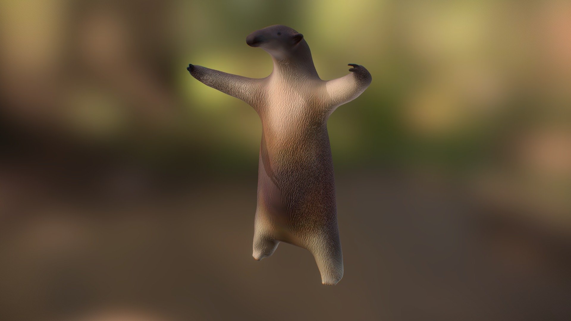 Anteater - Download Free 3D model by exarion [1e6387c] - Sketchfab