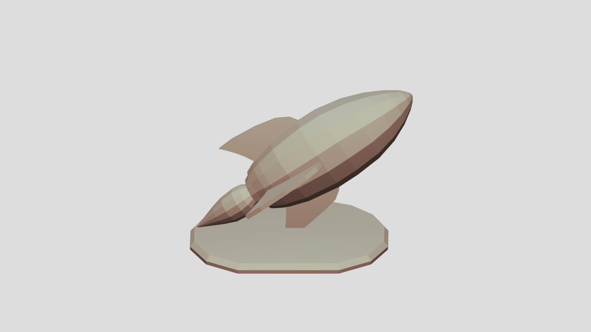 Board Game Piece - Rocket - Download Free 3D model by PerishBtw ...