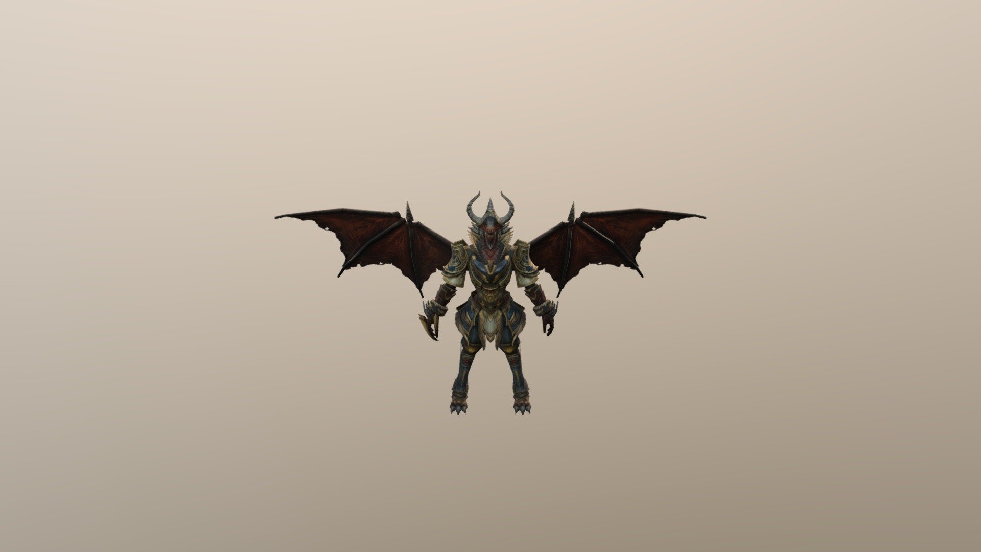 Dragonkin Mage - 3D model by LightRuler [1e65ee5] - Sketchfab
