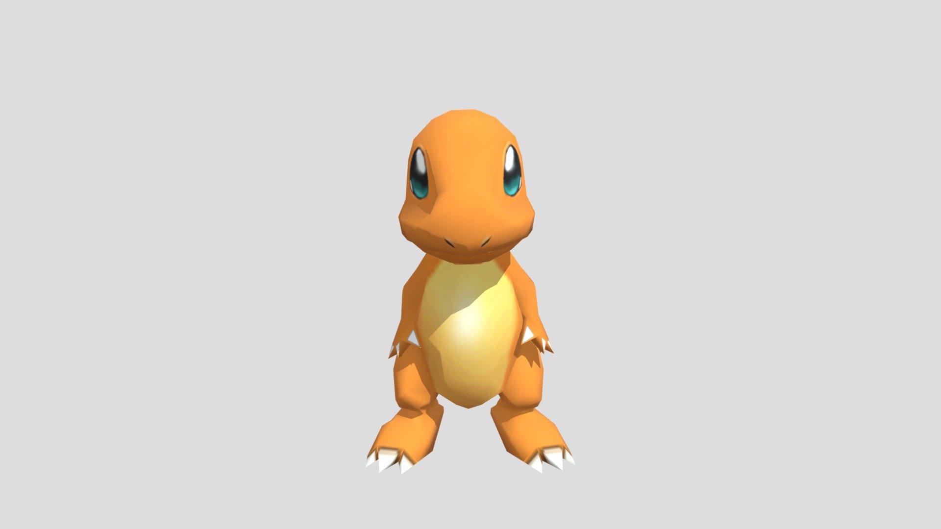 Nintendo 64 - Pokemon Stadium 2 - Charmander - Download Free 3D model ...