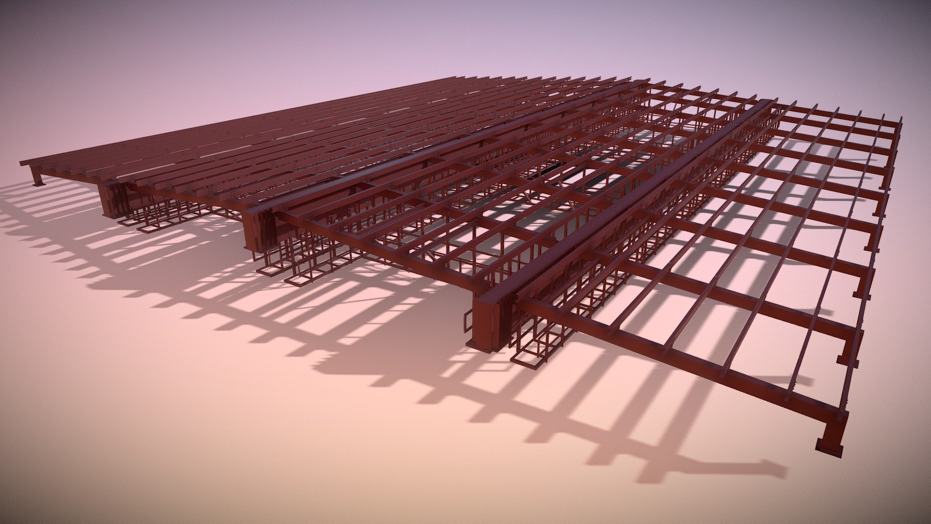 XUM STEEL ROOF - Download Free 3D model by proleed [1e6866b] - Sketchfab