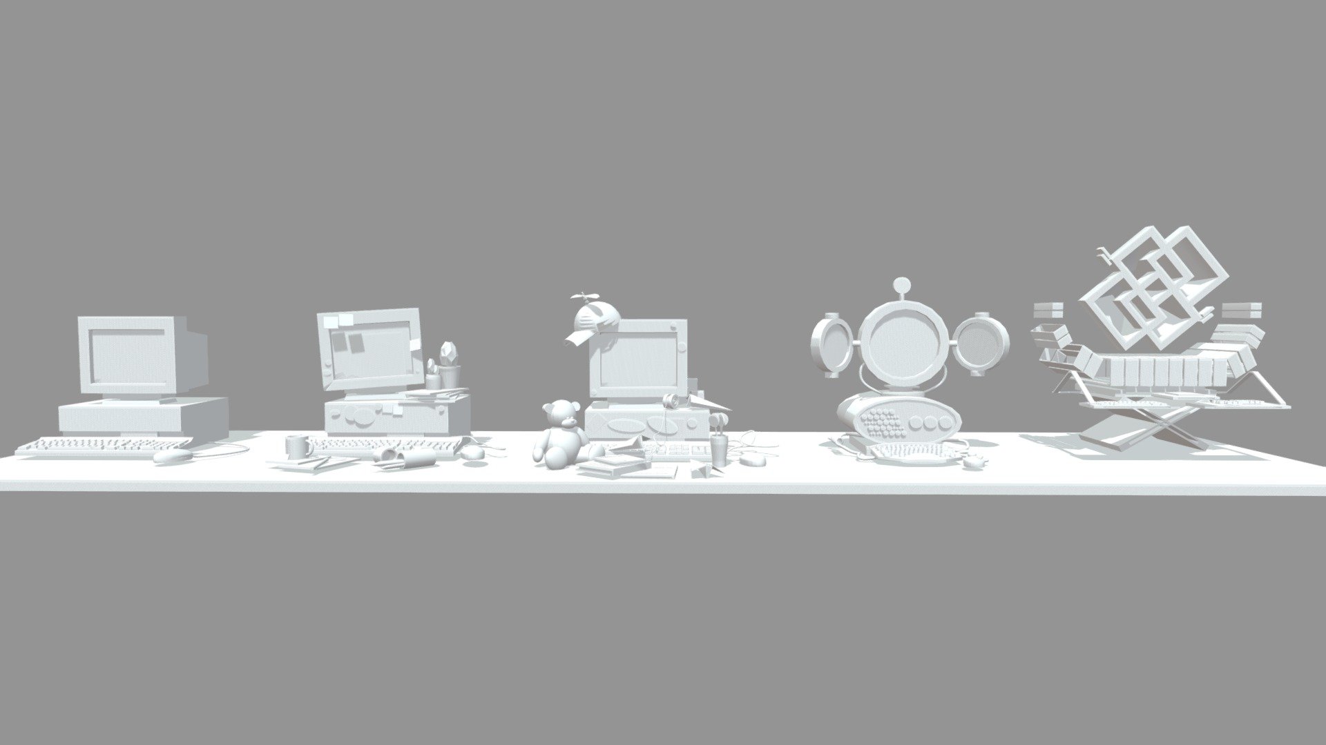 5 Computer Drafts - Download Free 3D model by AlinaCheesalie [1e68f02 ...