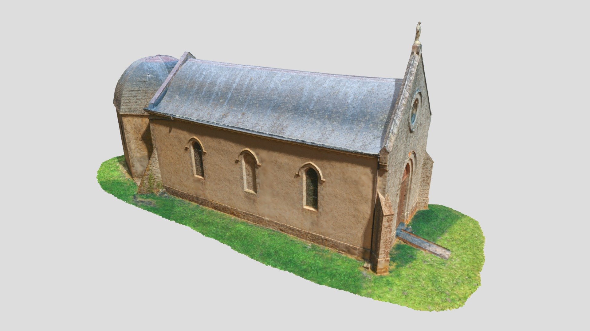 Chapel_Model_3D - Buy Royalty Free 3D model by LRDrones [1e6a574 ...