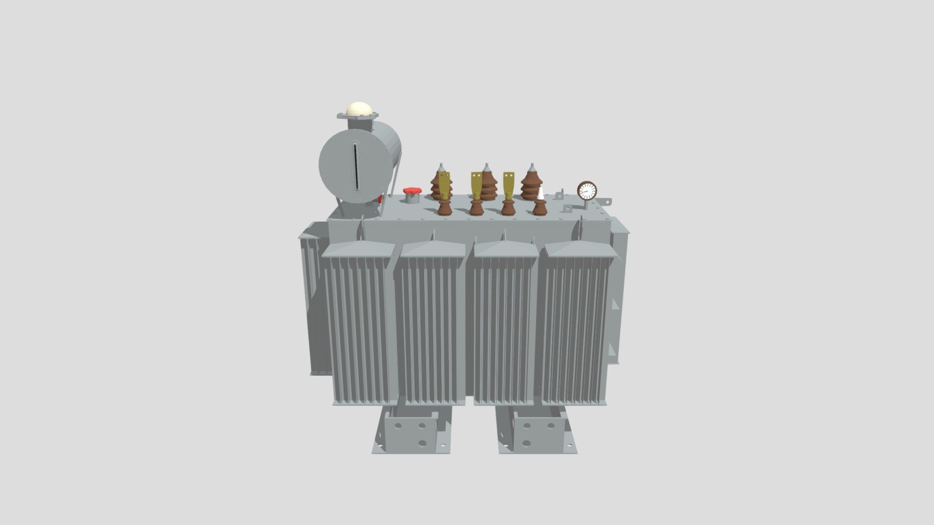 Oil-immersed transformer (TMG) - Download Free 3D model by iwan306 ...