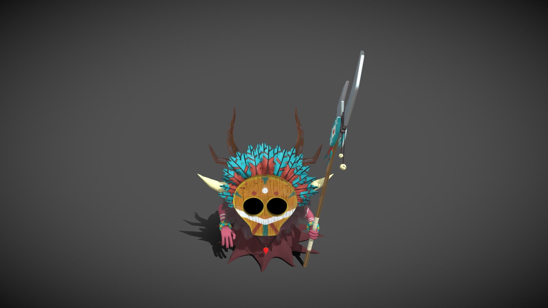 Shaman - 3D model by EuPu (@eupu50) [1e6d282] - Sketchfab