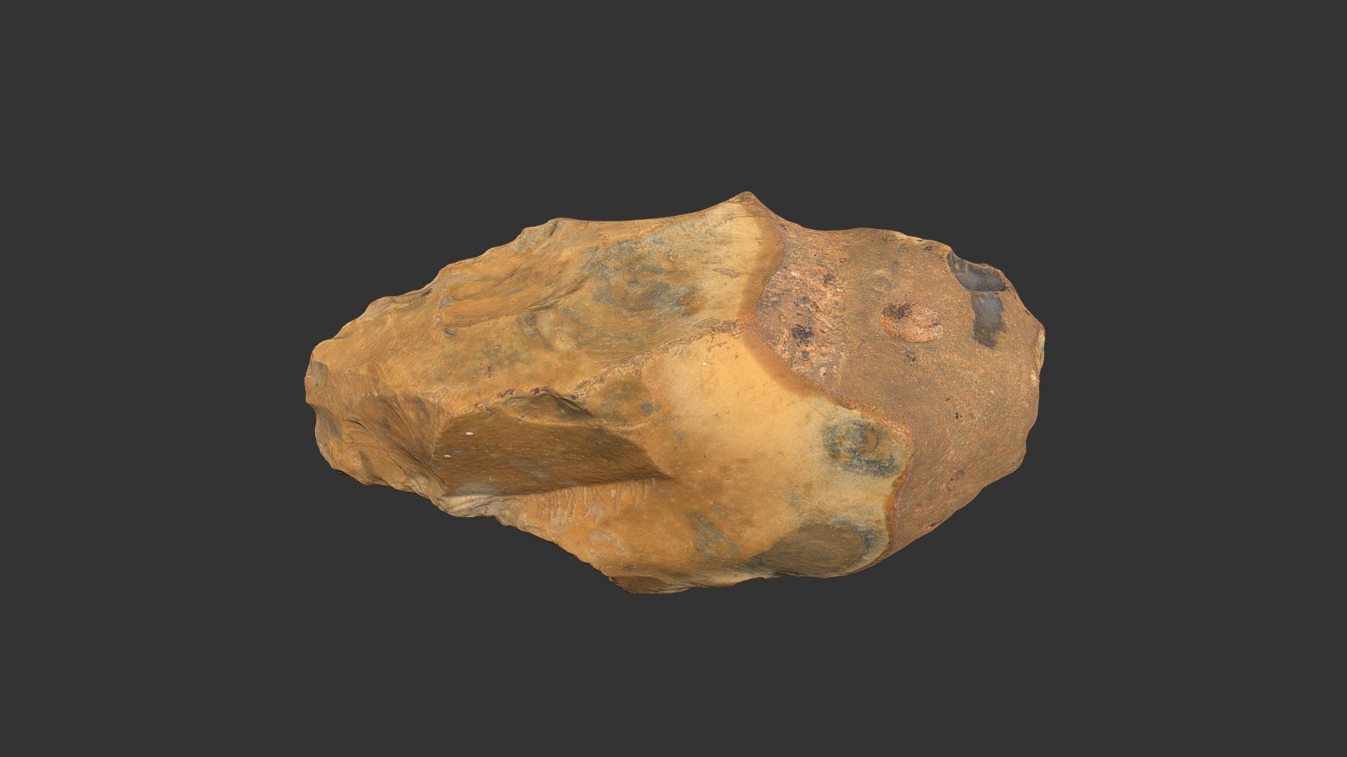 Acheulean Hand Axe (518a3) - Download Free 3D model by RLA Archaeology ...