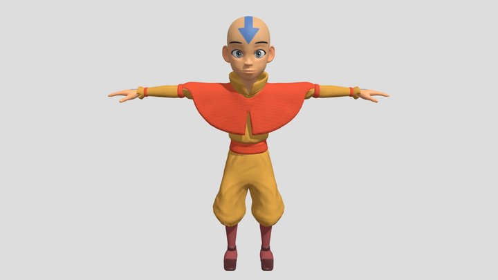 Aang 3D models - Sketchfab