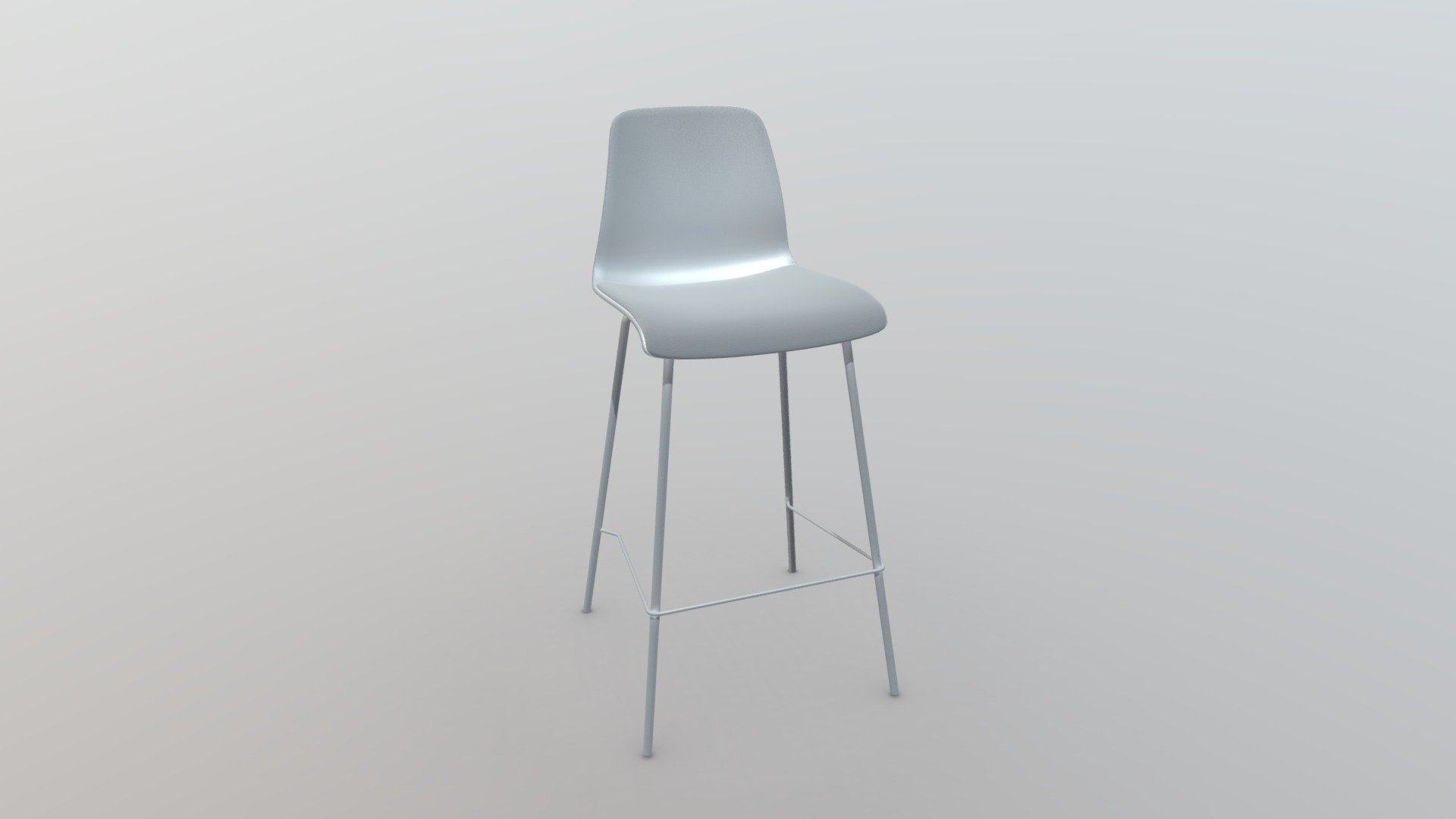 Dio Bar Chair - Buy Royalty Free 3D model by interior model ...