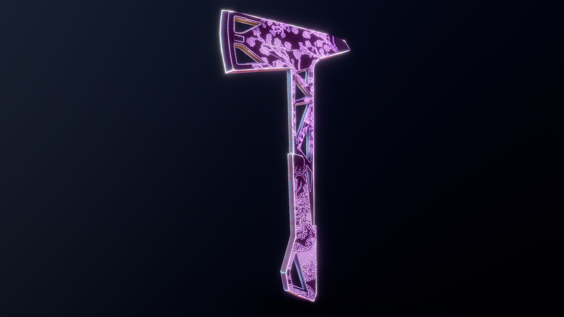 Valorant Prime Axe - 3D model by Miguel Angel Merino (@Diplokoba ...