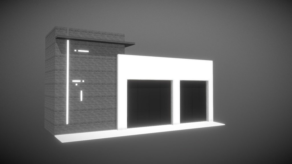 Fachada - 3D model by César Cátalan (@cesar_catalan) [1e6fd53] - Sketchfab