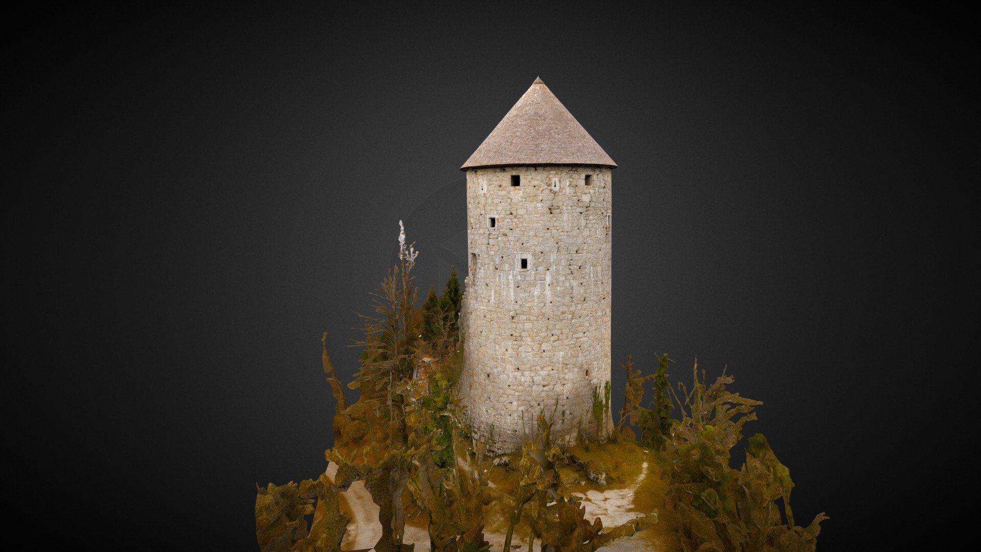 Planina – Mali grad - 3D model by Heritage+ by Arctur (@heritageplus ...
