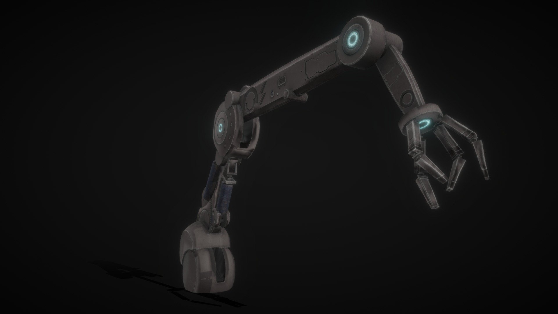 Robot Arm - 3D model by Fely Kara (@FelyKara) [1e70833] - Sketchfab