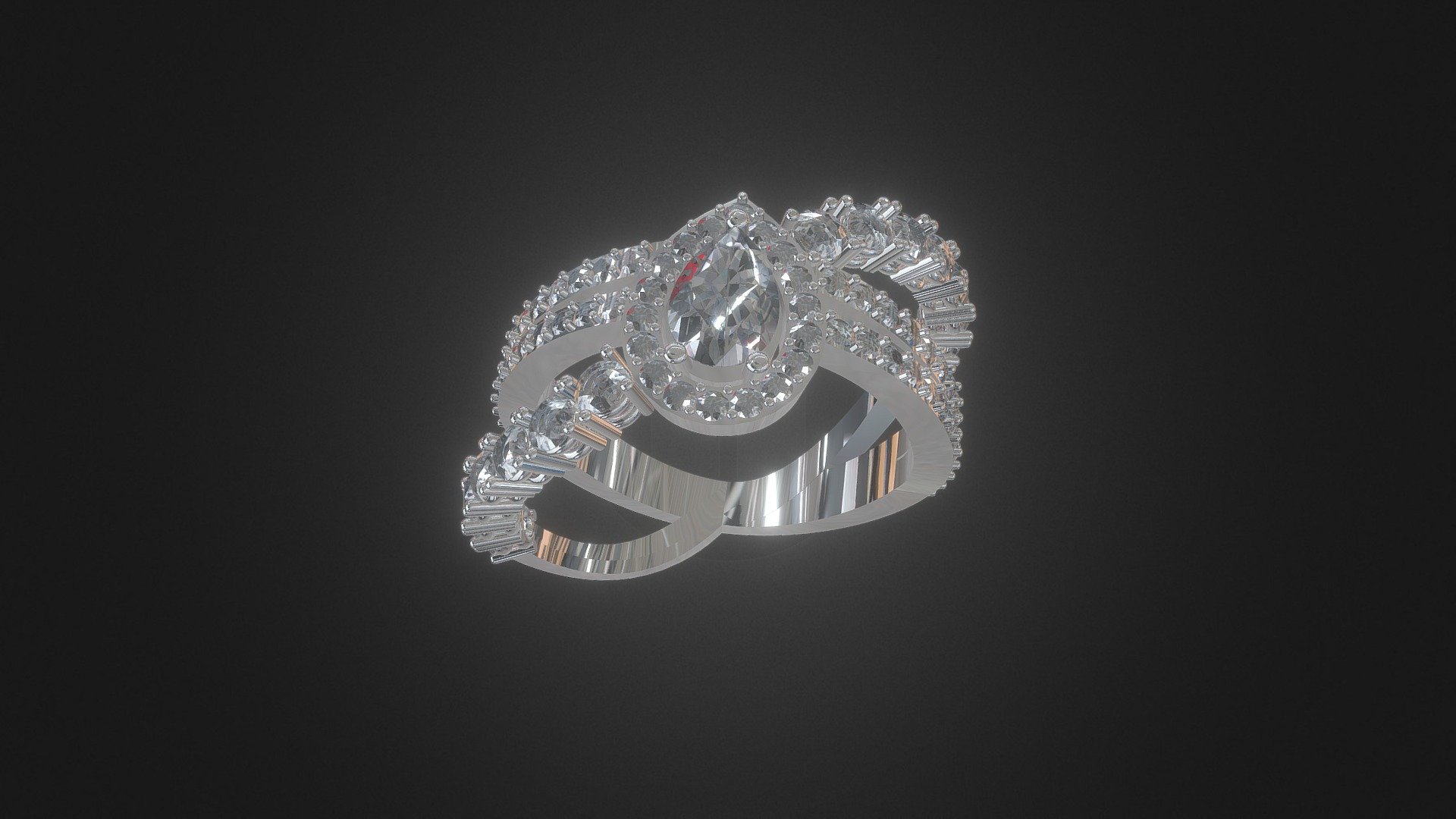 FANCY RING DESIGN - 3D model by khattab.go [1e71953] - Sketchfab