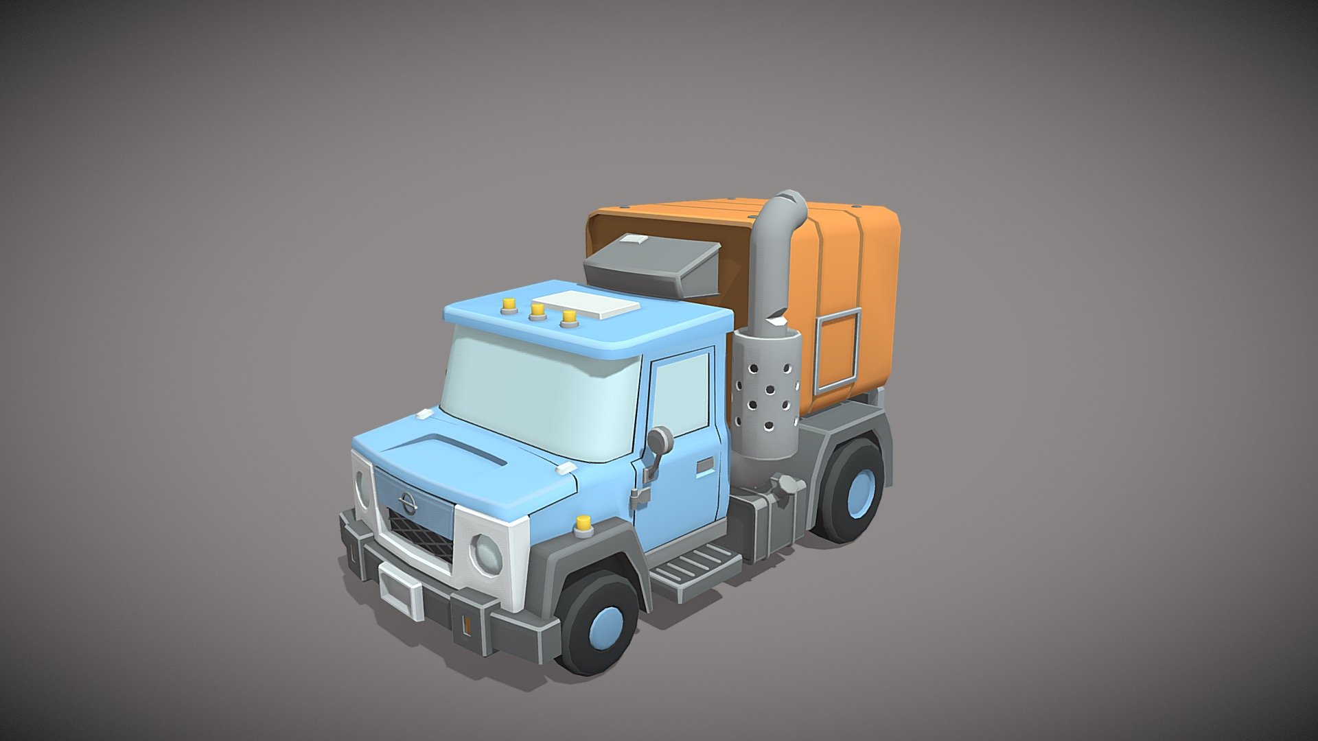 Garbage_track - Download Free 3D model by Vladyslav Holhanov ...