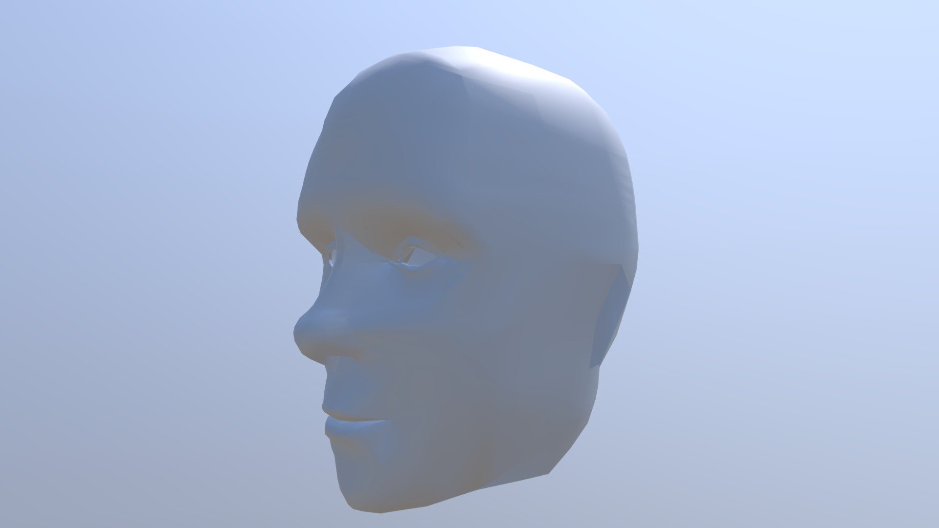 Face and Head for Character Model - 3D model by ssitero [1e73223 ...
