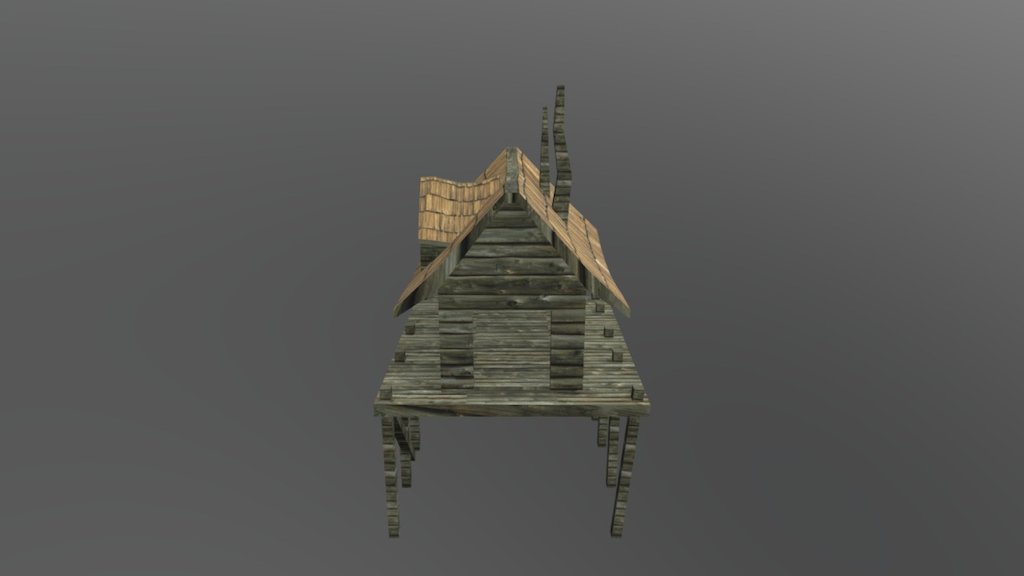 Swamp house - 3D model by krsevan (@krse) [1e733b8] - Sketchfab