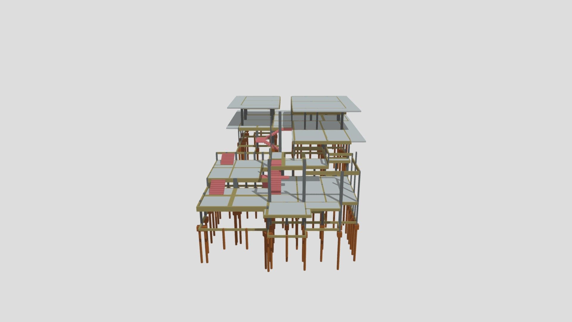 Leandro - Estrutural - R00 - 3D model by tgengenharia [1e737aa] - Sketchfab