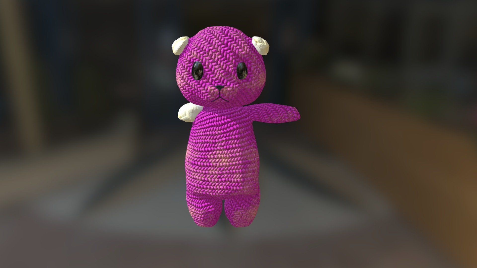 Ripped Rabbit Plush Crochet - 3D model by alexrica [1e7493c] - Sketchfab