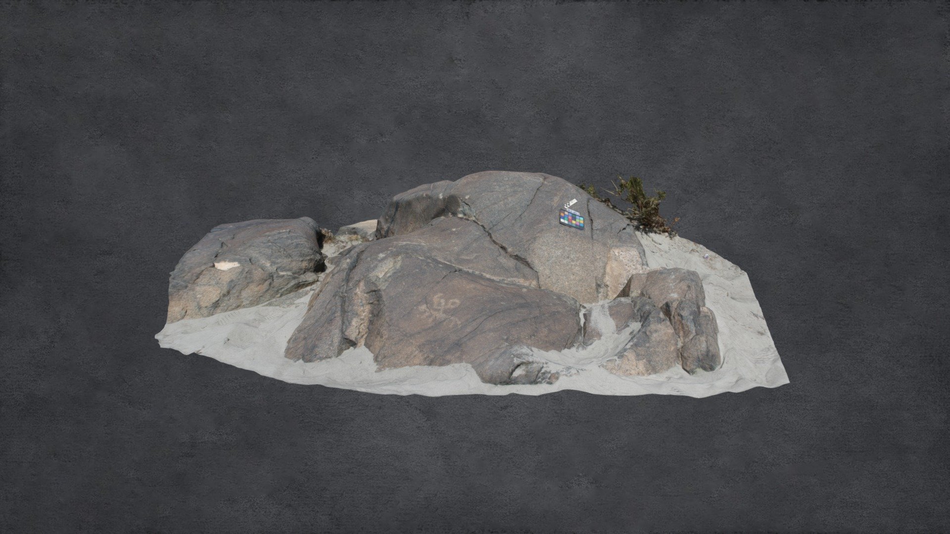 Rock Carving at HodarGah (Rock 83-15) - 3D model by cvlablums [1e74a37 ...