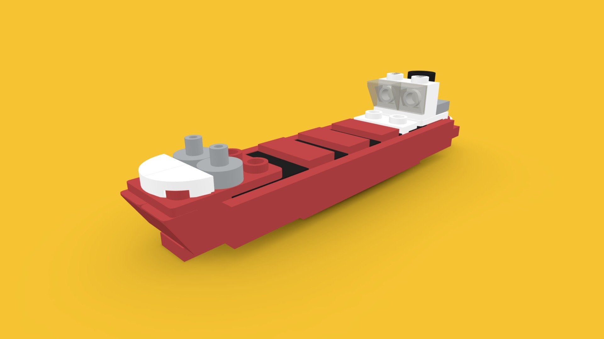 LEGO Micro Bulk Ship MOC [#0247] - Download Free 3D model by The Bobby Brix Channel (@bobbybrix ...
