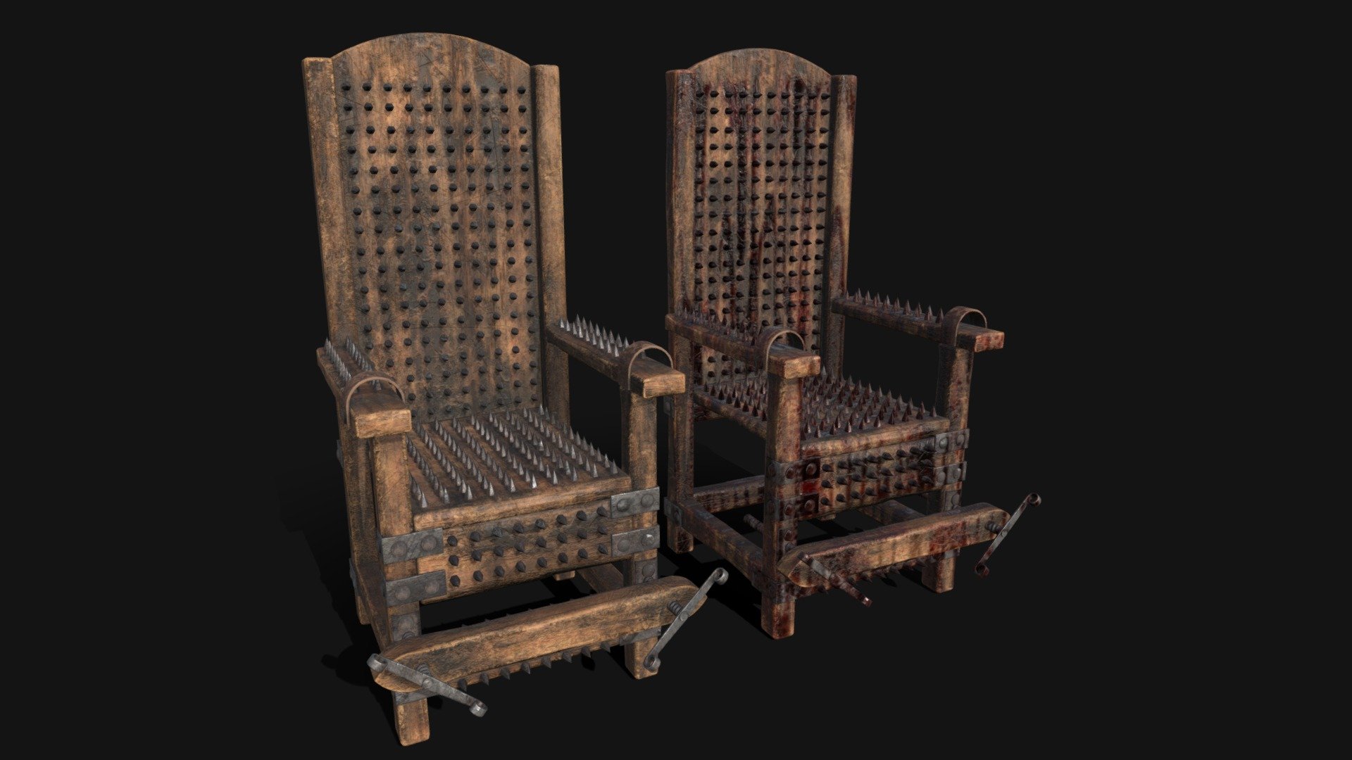 Judas Torture Chair - Buy Royalty Free 3D model by Clockwork Creations ...