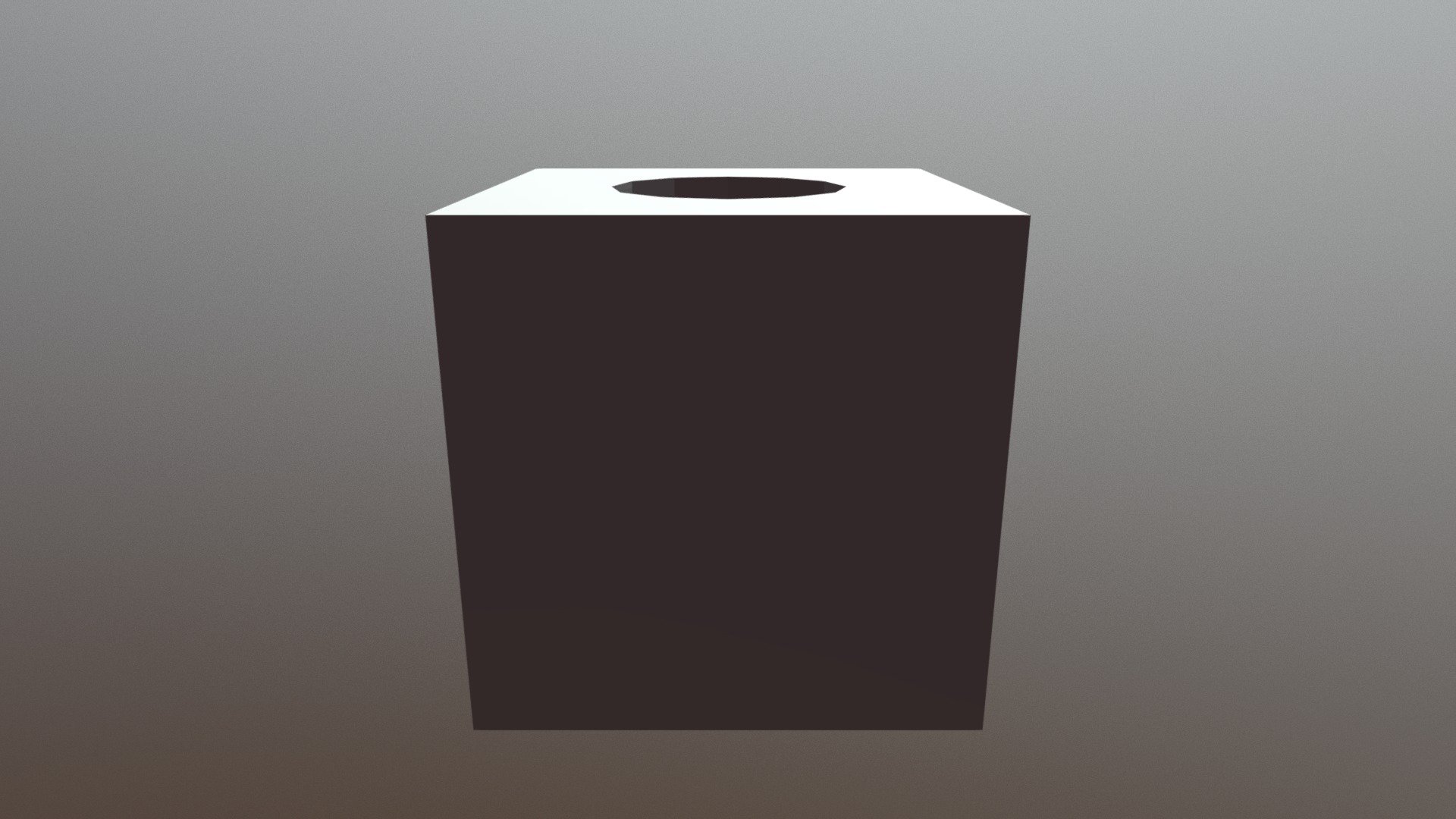 Cube Hole - Download Free 3D model by zlgorithmy [1e782a4] - Sketchfab